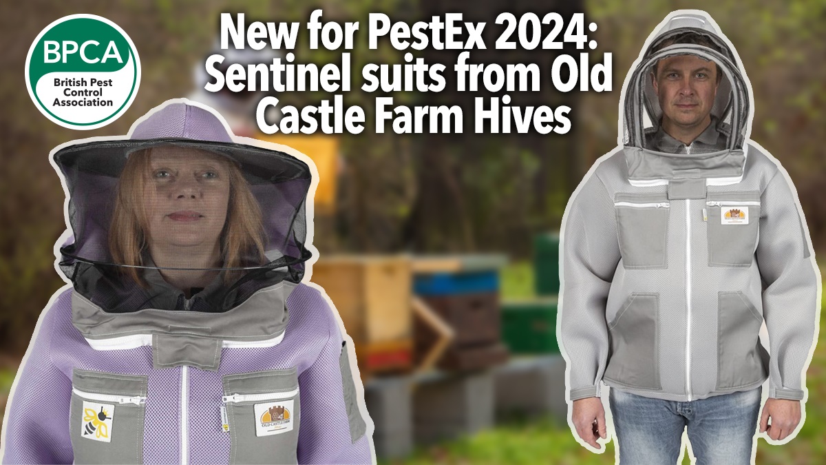 New for PestEx 2024: Sentinel suits from Old Castle Farm Hives